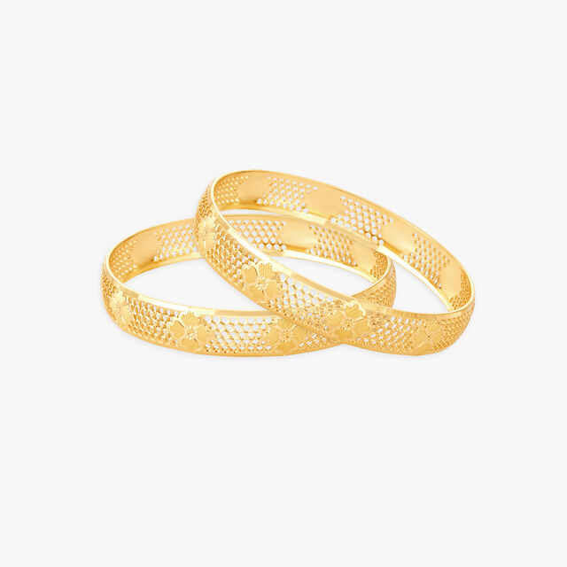 Buy Regal Opulence Bangles at Best Price | Tanishq US