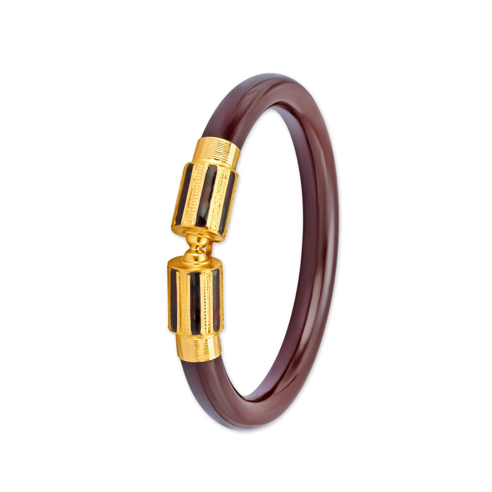 Buy Bold Gold Bangle at Best Price | Tanishq US