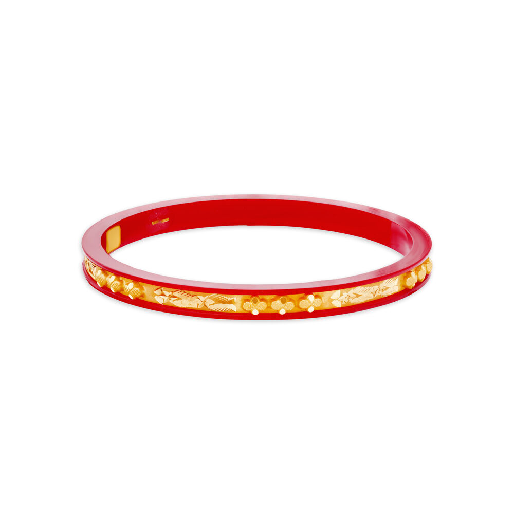 Buy Traditional Gold Pola Bangle at Best Price | Tanishq US