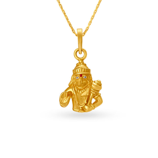 Buy Devotional Gold Pendant for Men at Best Price | Tanishq UAE