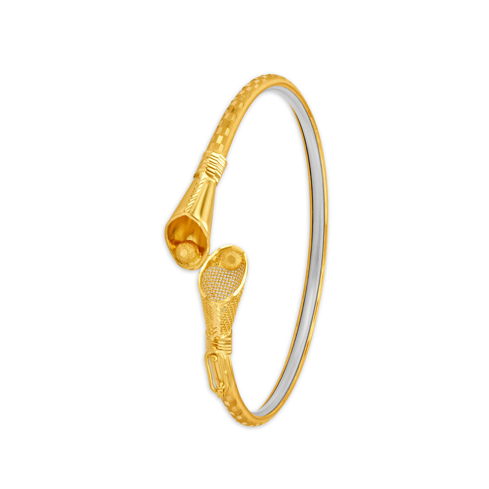Buy Captivating Gold Bangle at Best Price | Tanishq US