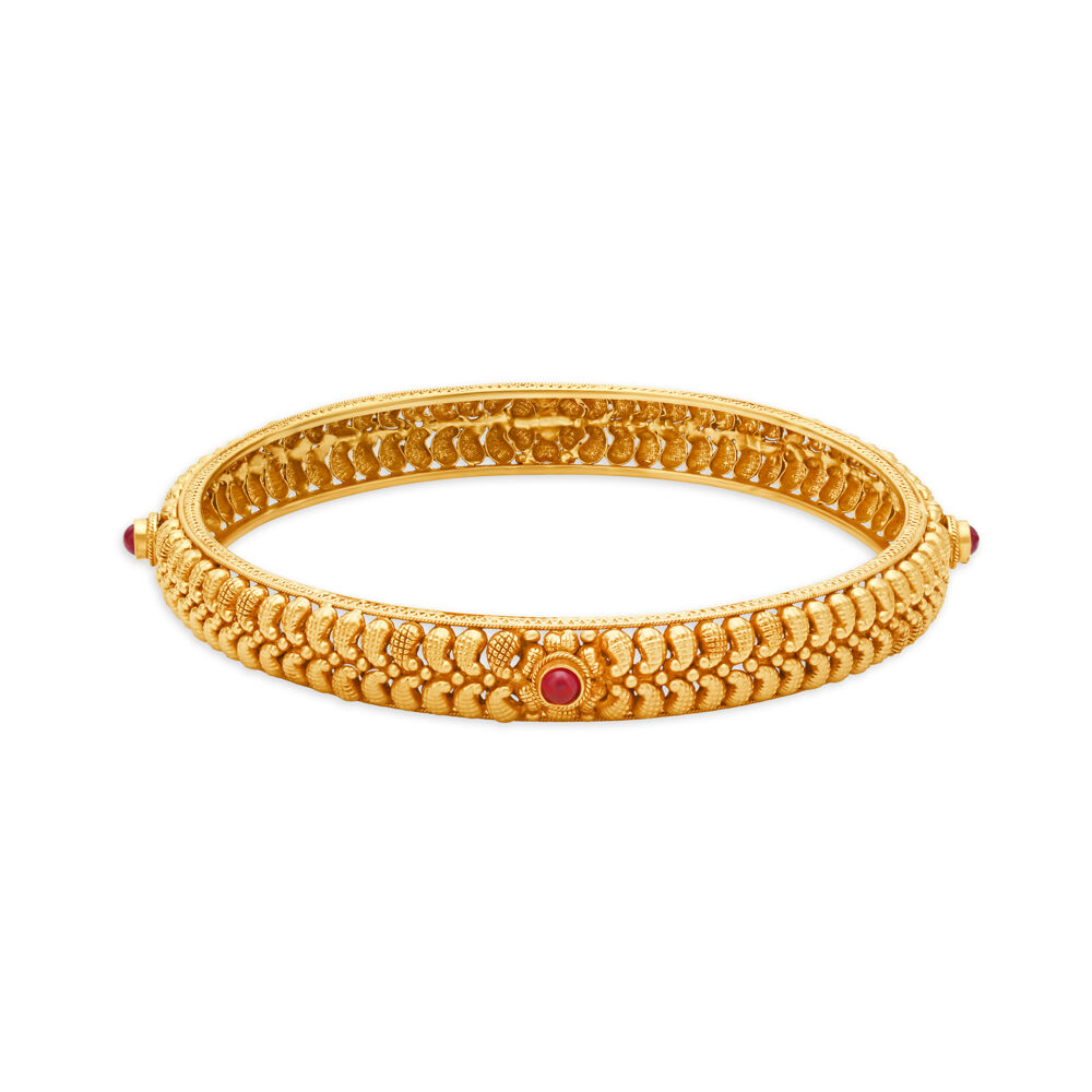 Buy Tanishq Gold Bangle at Best Price | Tanishq UAE