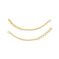 Buy Minimal 22 Karat Yellow Gold Flat Back Chain at Best Price | Tanishq US