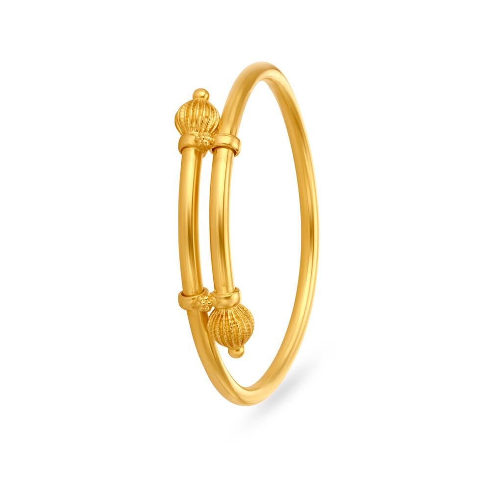 Buy Charming Gold Bangles For Kids at Best Price | Tanishq US