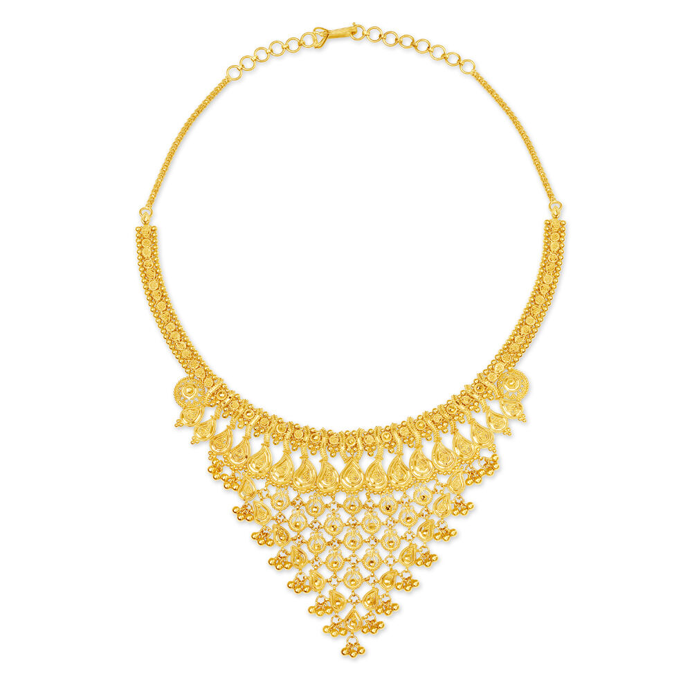 Buy Glorious Gold Necklace Set for the Bengali Bride at Best Price ...