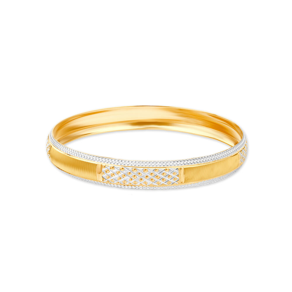 Buy Splendid Gold Bangle at Best Price | Tanishq UAE