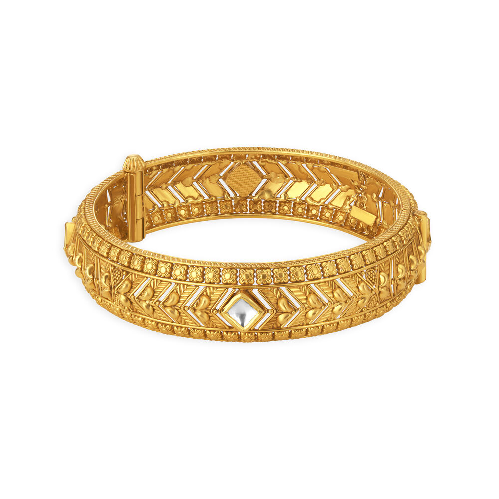 Buy Elegant Jadtar Bangles at Best Price | Tanishq US