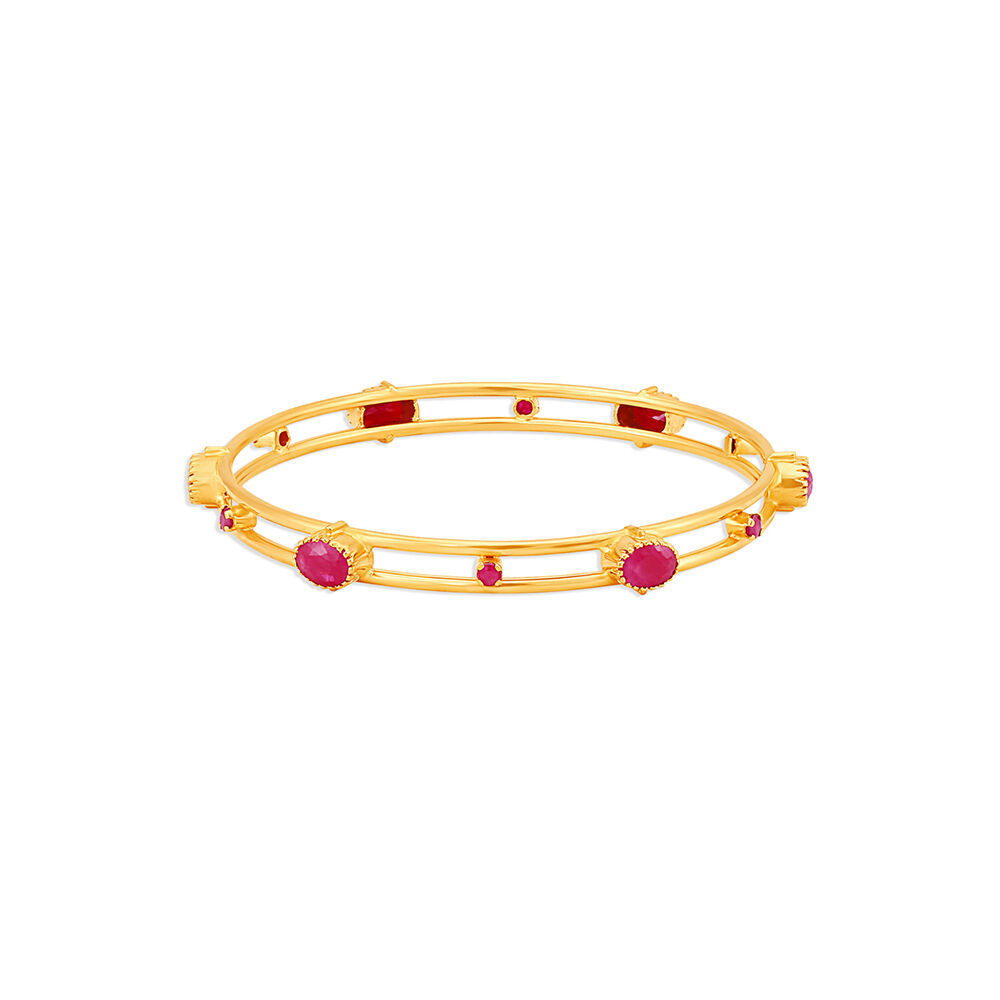 Buy Mareike Ruby Bangle at Best Price | Tanishq UAE