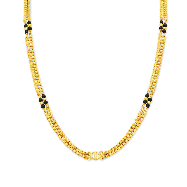 Buy Exquisite Gold Mangalsutra Chain at Best Price | Tanishq UAE