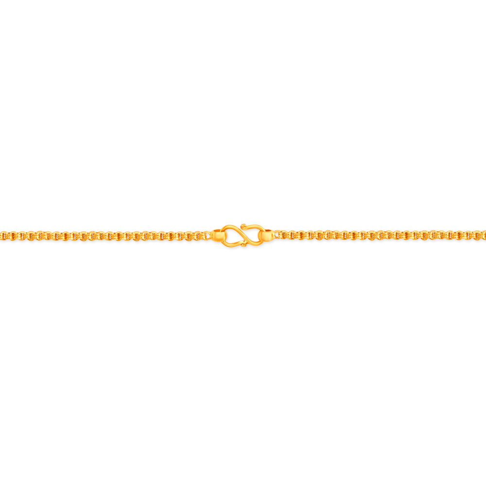 Buy Classic Locks Chain in 22 Karat Yellow Gold at Best Price | Tanishq US