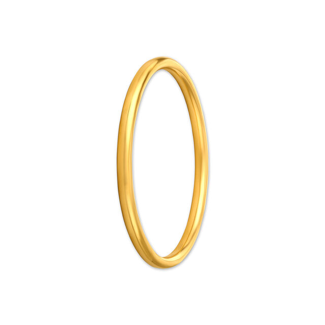 Buy Plain Gold Bangles at Best Price | Tanishq US