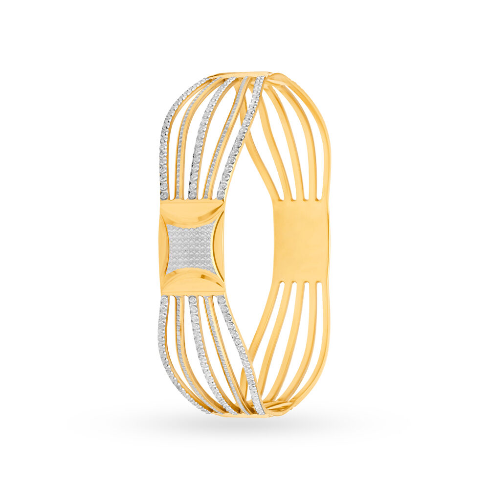 Buy Sophisticated Subtle Bangle at Best Price | Tanishq US