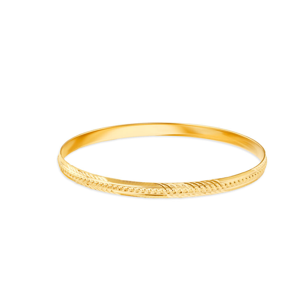Slender Gold Bangle