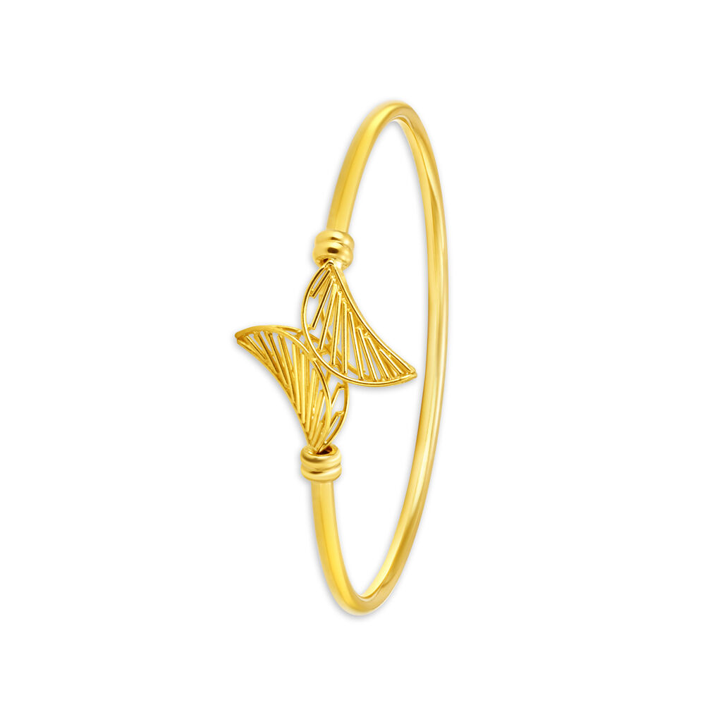 Buy Alluring Gold Bangle at Best Price | Tanishq UAE