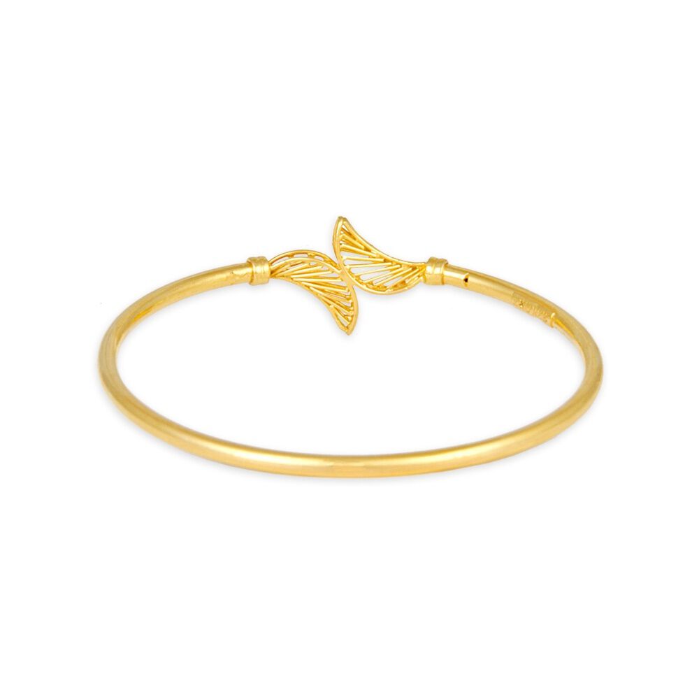 Buy Alluring Gold Bangle at Best Price | Tanishq UAE