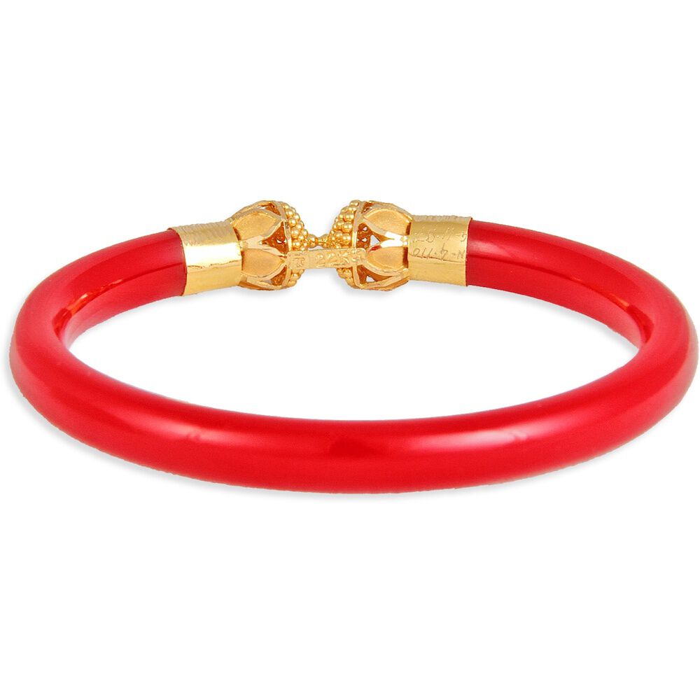 Buy Traditional Bengali Pola Bangle at Best Price | Tanishq UAE