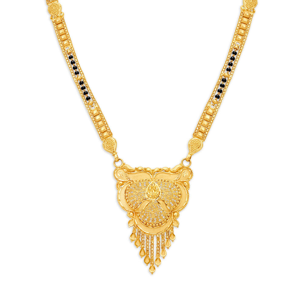 Buy Traditional Filigree Mangalsutra at Best Price | Tanishq US
