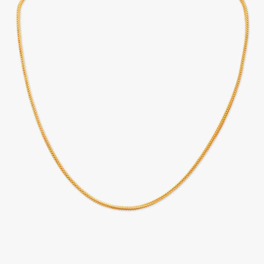 Buy Sleek Harmony Chain at Best Price | Tanishq UAE