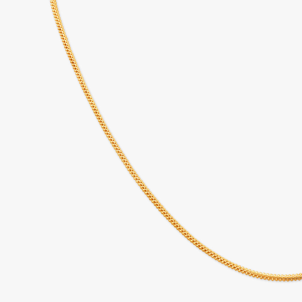 Buy Sleek Harmony Chain at Best Price | Tanishq UAE