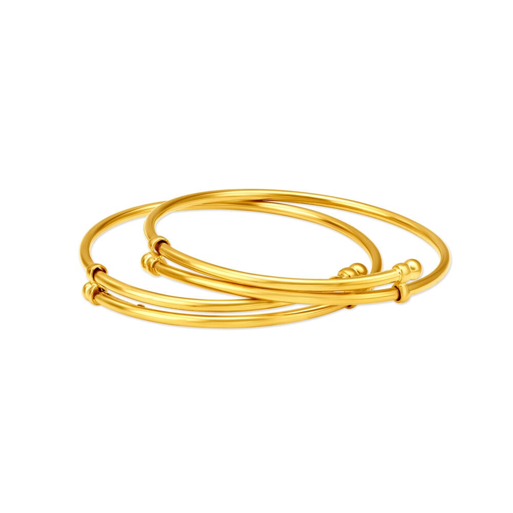 Buy Timeless Gold Bangles at Best Price | Tanishq UAE