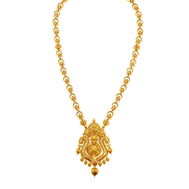 Buy Splendid Traditional Gold Haaram at Best Price | Tanishq US