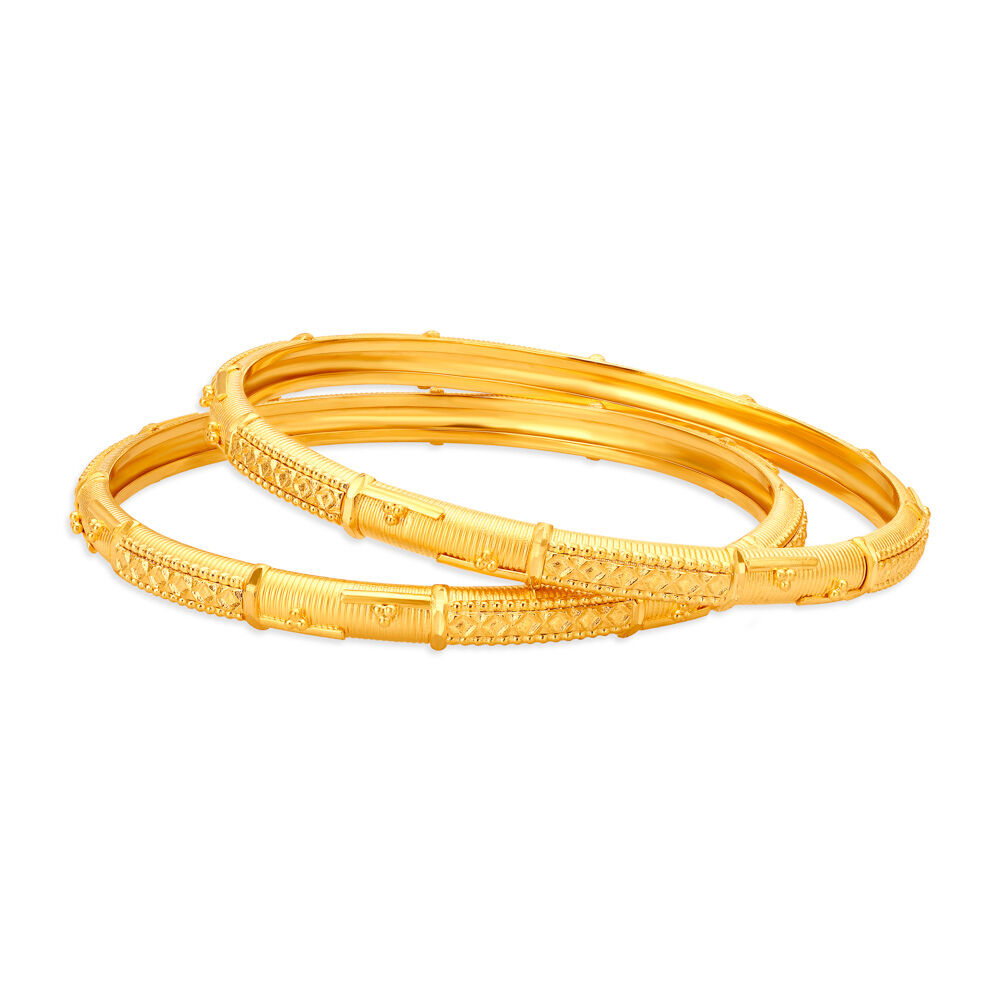 Buy Tanishq Gold Bangle at Best Price | Tanishq UAE