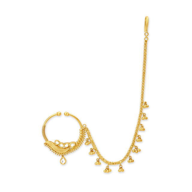 Buy Traditional Gold Nath at Best Price | Tanishq US