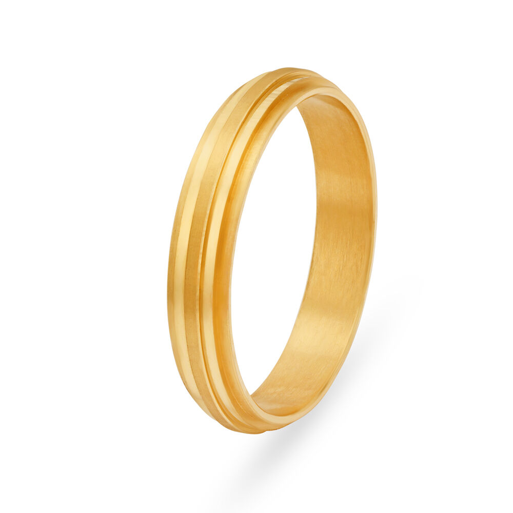 Buy Maverick Gold Finger Ring for Men at Best Price | Tanishq US