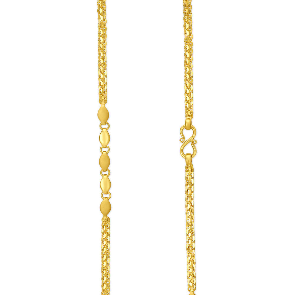 Buy Alluring Fox Gold Chain at Best Price | Tanishq US