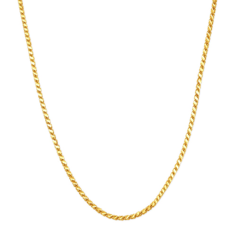 Buy Elegant S-Link Gold Chain at Best Price | Tanishq UAE