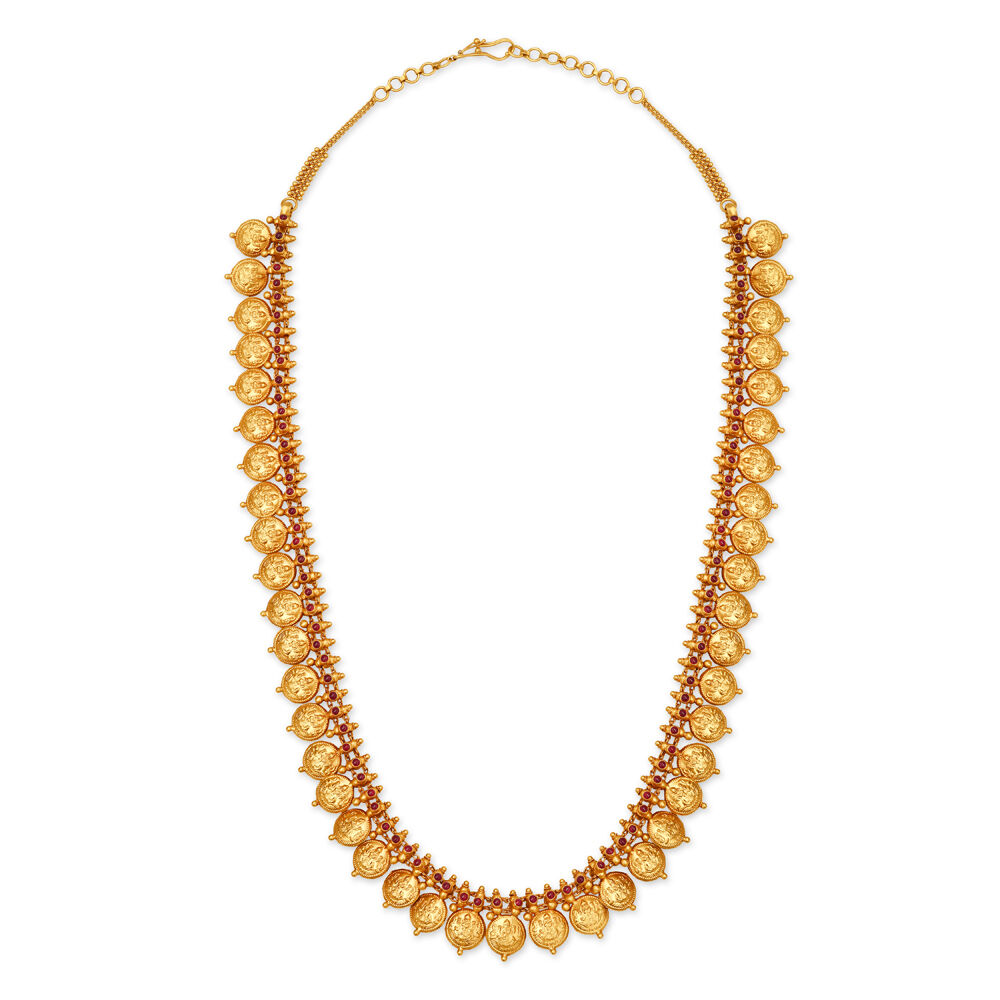 Buy Divine Temple Gold Haaram for the Tamil Bride at Best Price ...