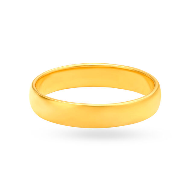 Buy Contemporary Gold Challa Ring at Best Price | Tanishq US
