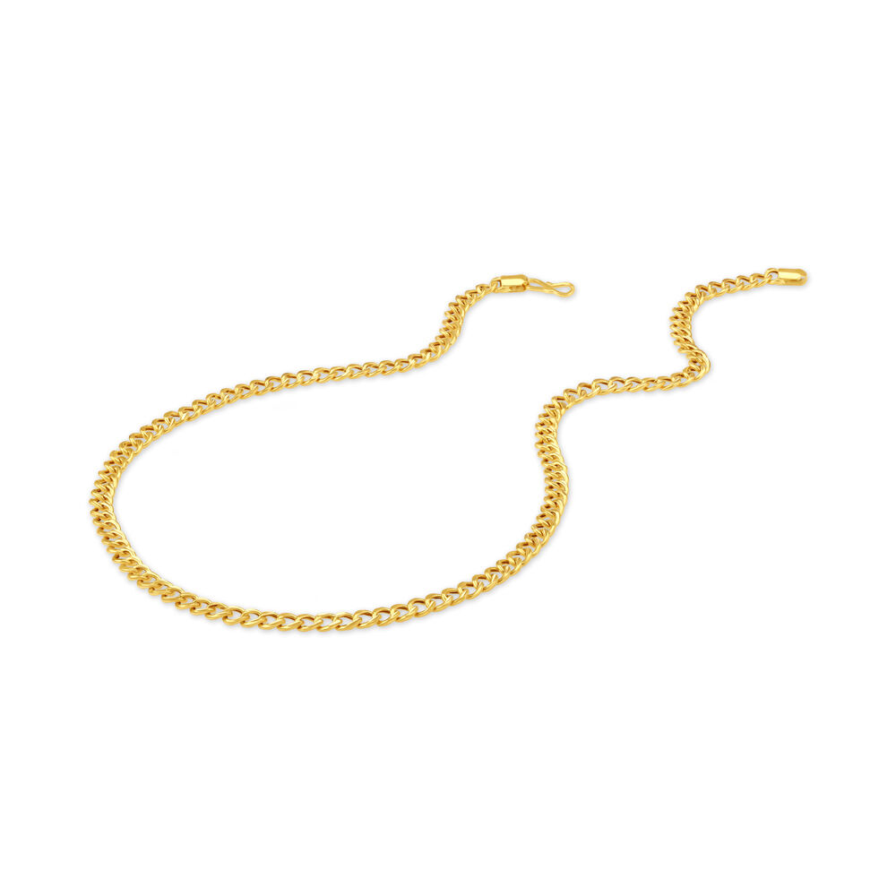 Buy Minimalistic Simple Gold Chain at Best Price | Tanishq UAE