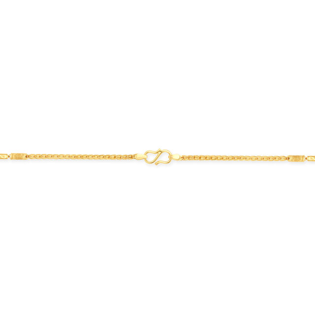 Buy Exuberant Carved Gold Chain for Men at Best Price | Tanishq US