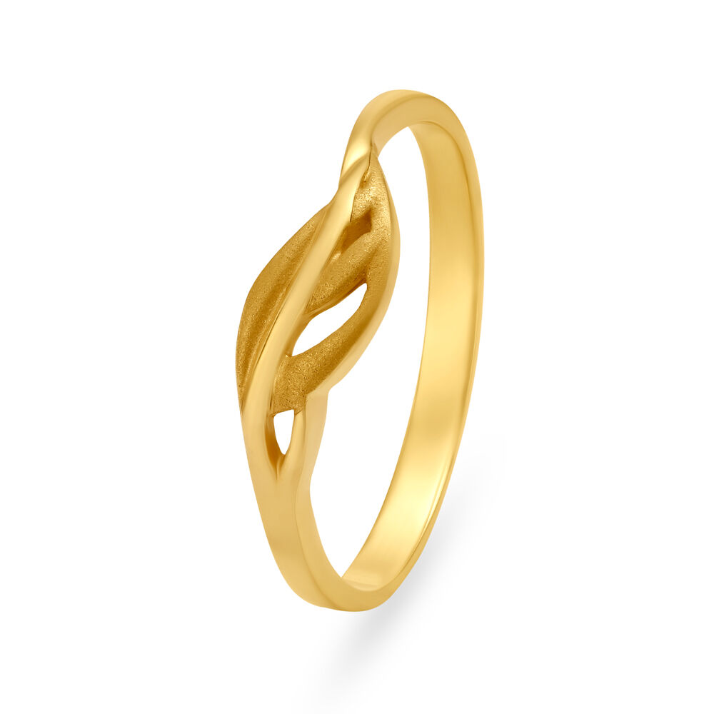 Buy Mesmerizing Leaf Pattern Ring at Best Price | Tanishq US