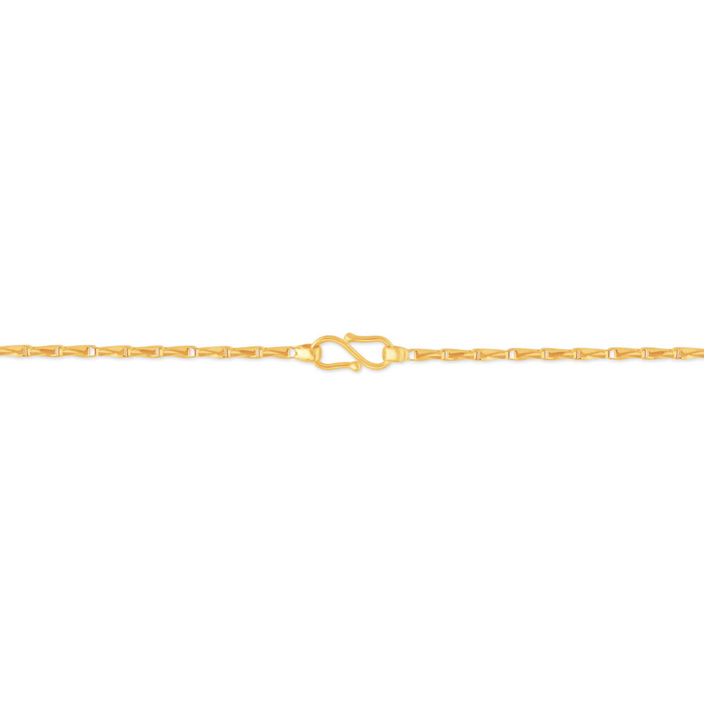 Buy Slender Gold Chain for Men at Best Price | Tanishq UAE