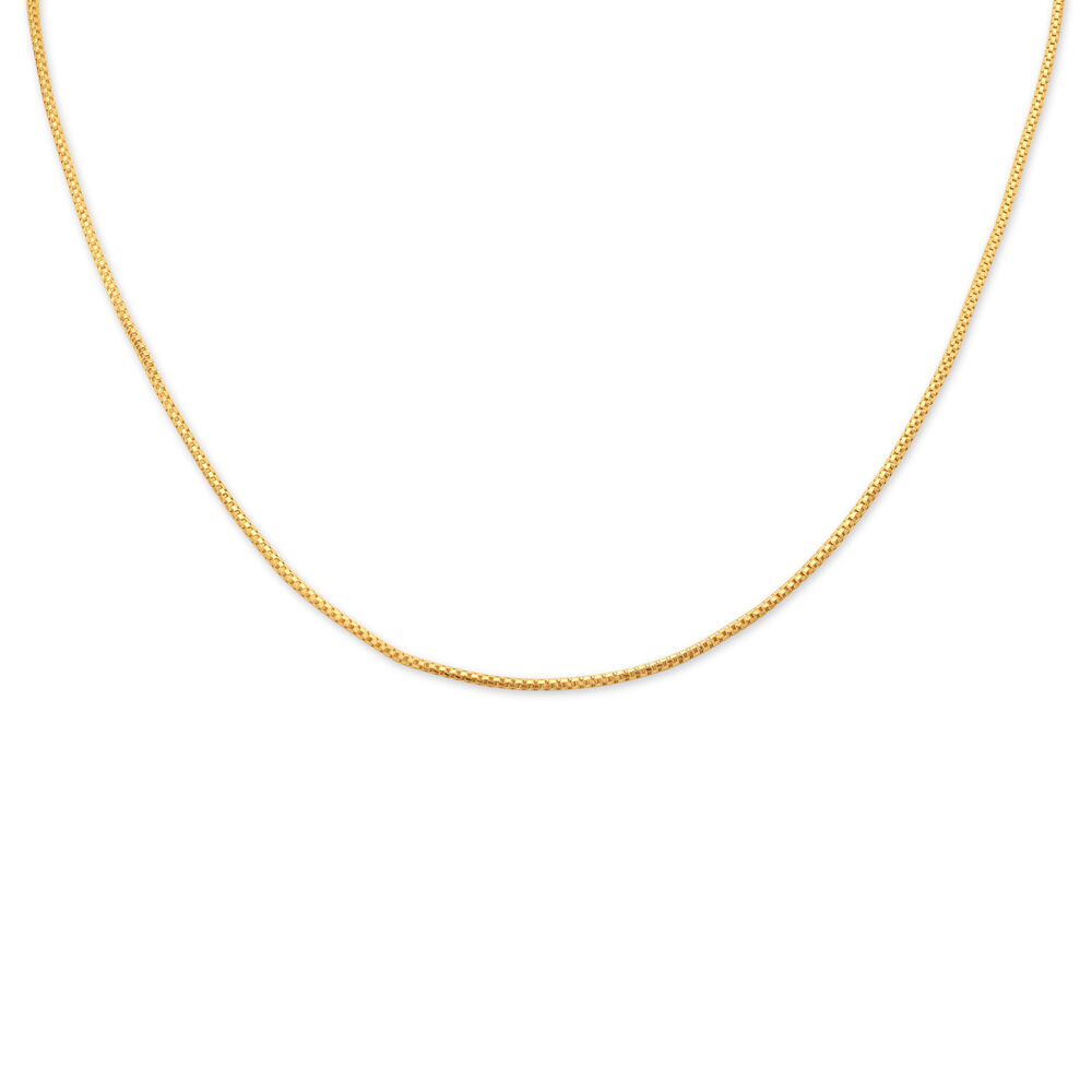 Buy Dainty Gold Chain for Kids at Best Price | Tanishq UAE