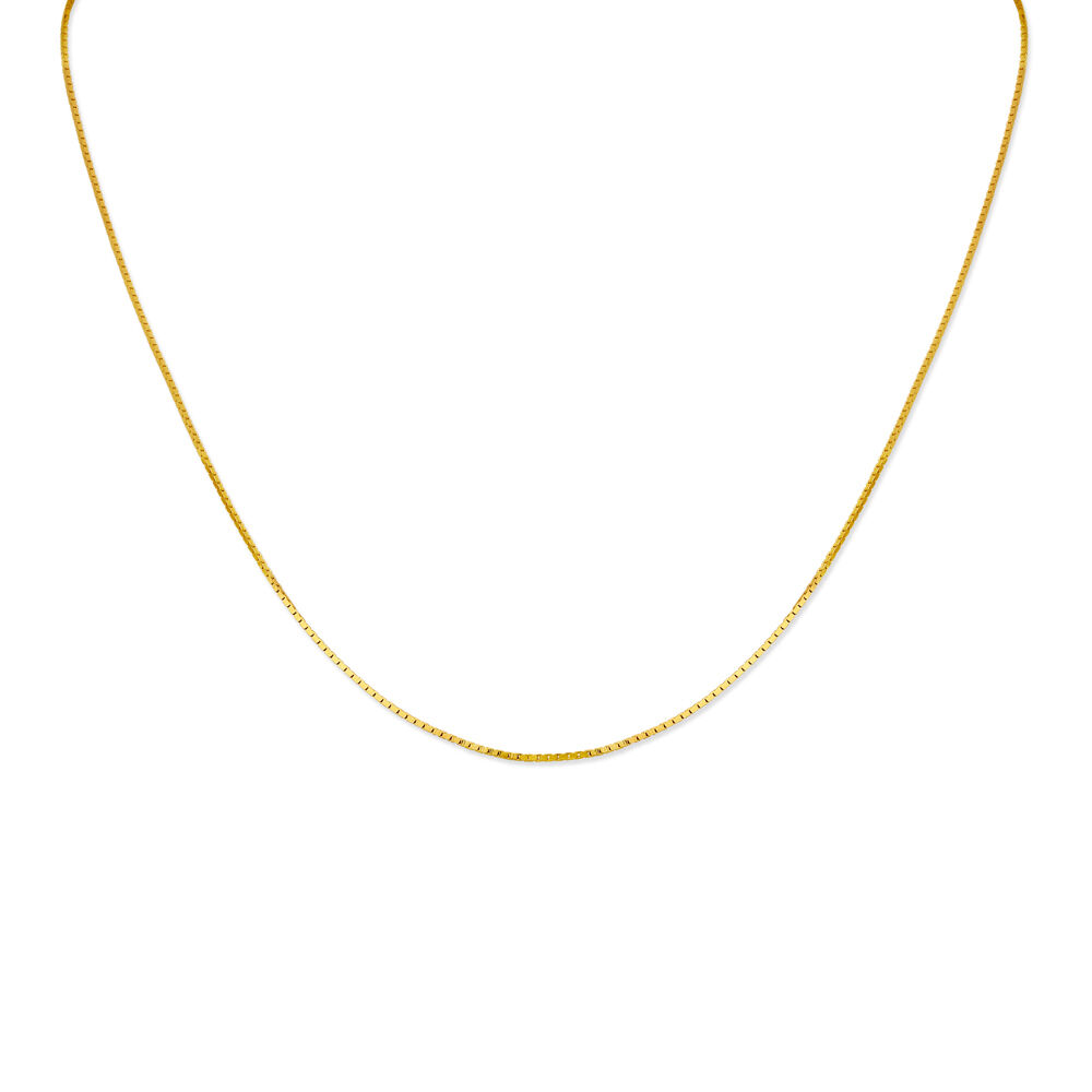 Buy Slender Gold Chain at Best Price | Tanishq US