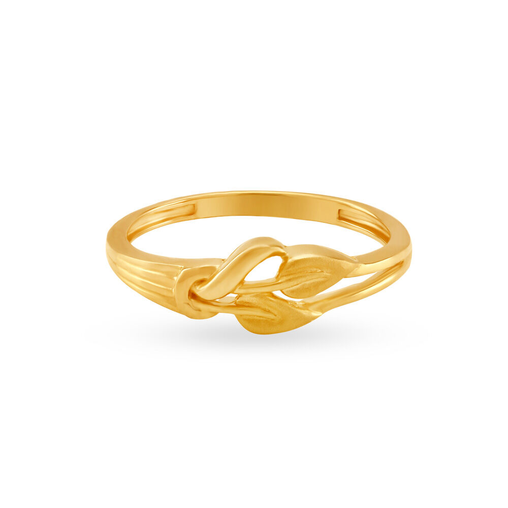 Buy Elegant Gold Ring at Best Price | Tanishq UAE