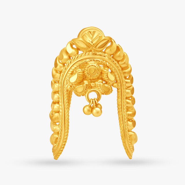 Buy Splendour Gold Finger Ring at Best Price | Tanishq US