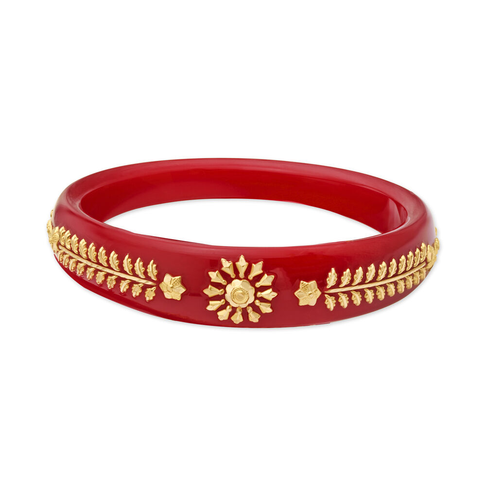 Buy Enchanting Gold Pola Bangle for the Bengali Bride at Best Price ...