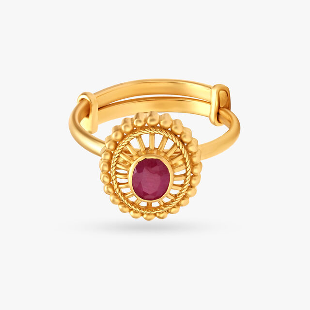 ruby ring for women malabar