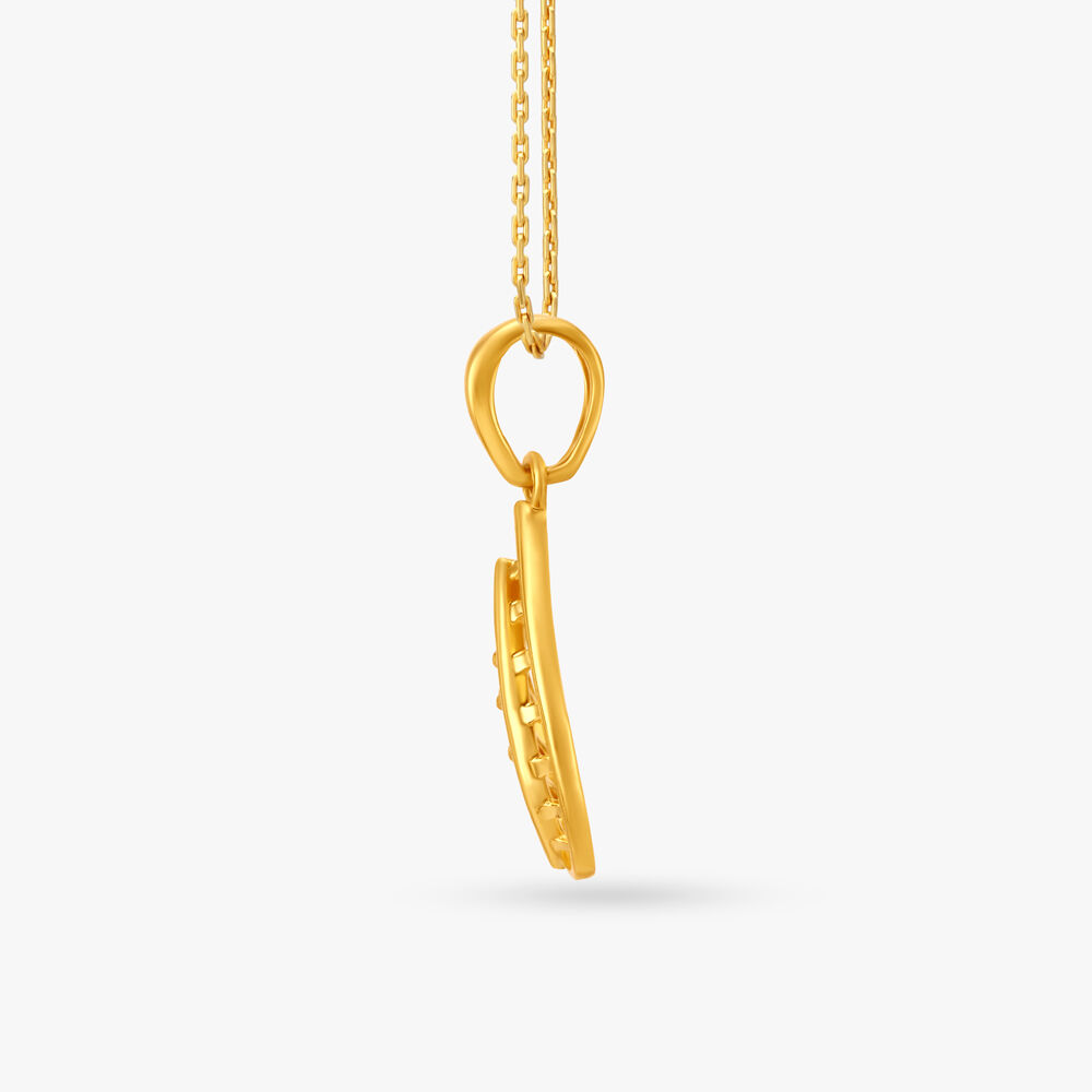 Buy Elegant Pear Pendant at Best Price | Tanishq UAE