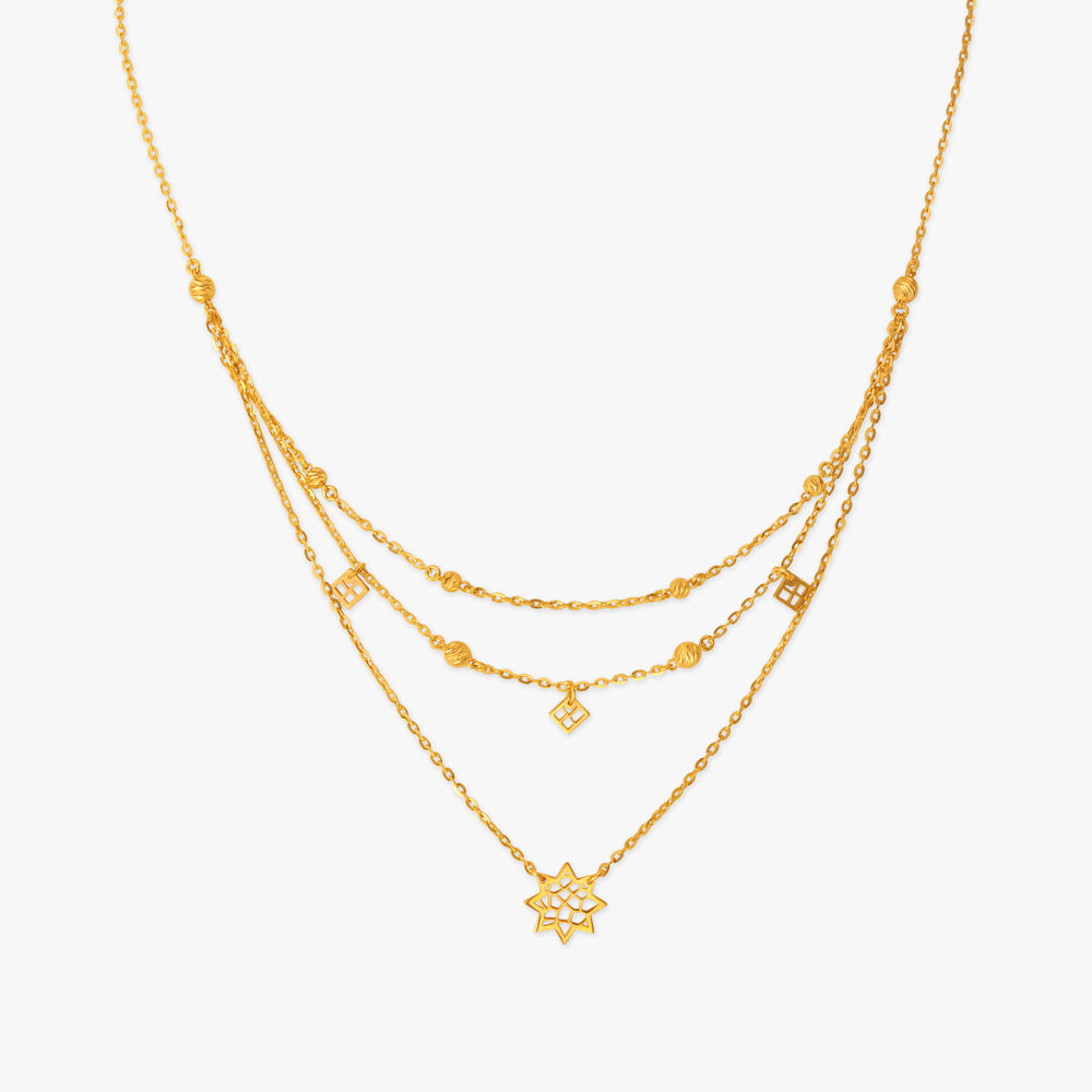 Buy Exuberant Necklace at Best Price | Tanishq UAE