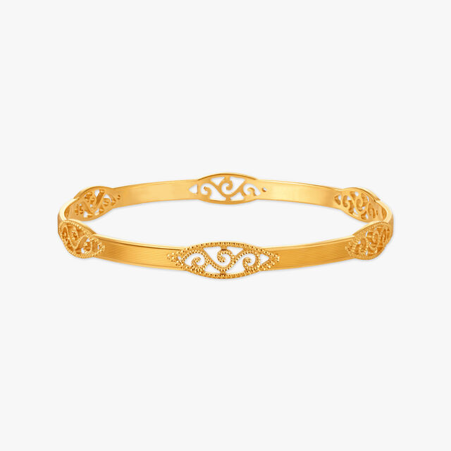 Buy Classic Ethnic Bangle at Best Price | Tanishq US