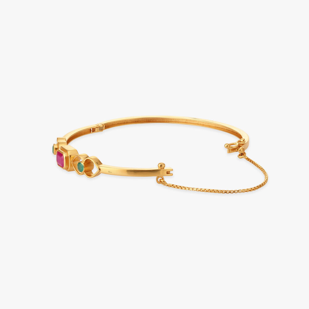 Buy Vibrant Elegance Bangle at Best Price | Tanishq US