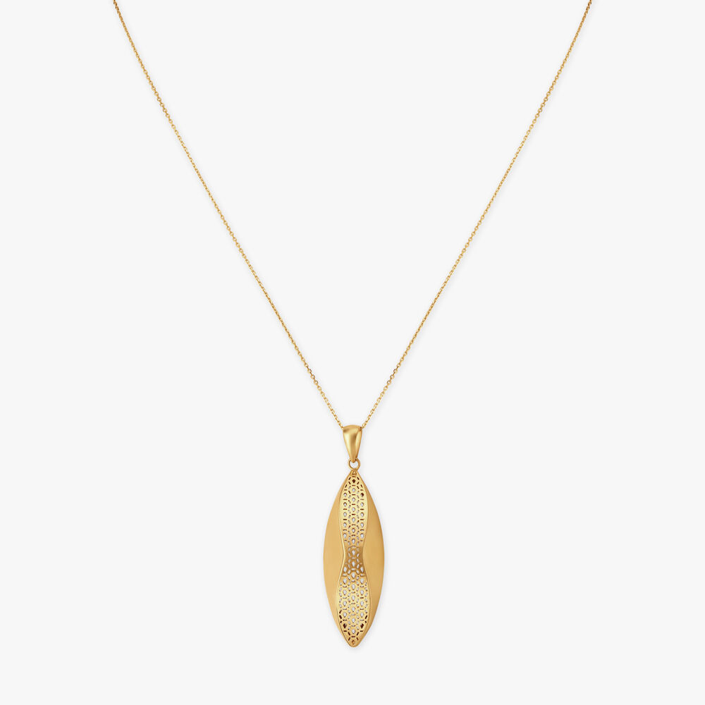 Buy Subtle Teardrop Pendant with Chain at Best Price | Tanishq US