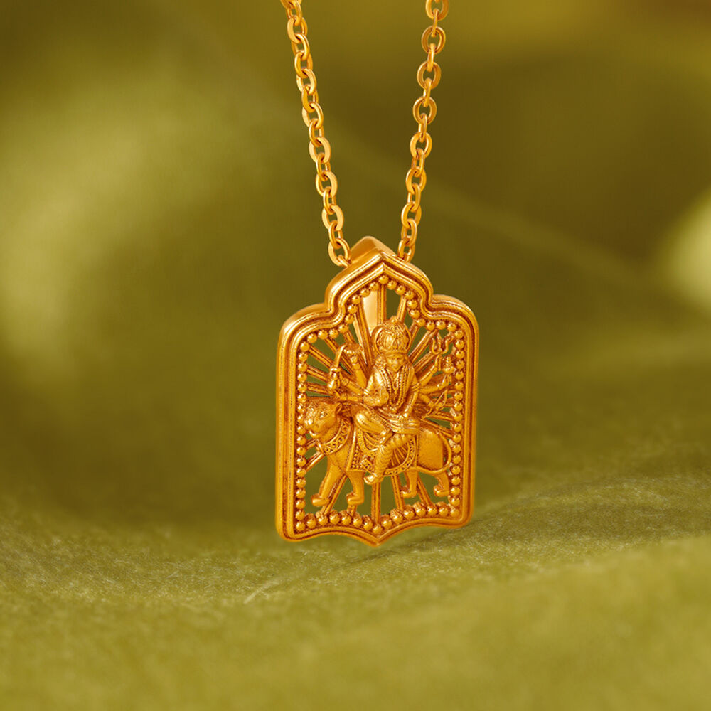 Buy Marvellous Goddess Durga Pendant at Best Price | Tanishq US