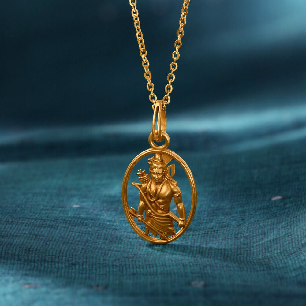 Buy Supreme Lord Ram Pendant at Best Price | Tanishq US