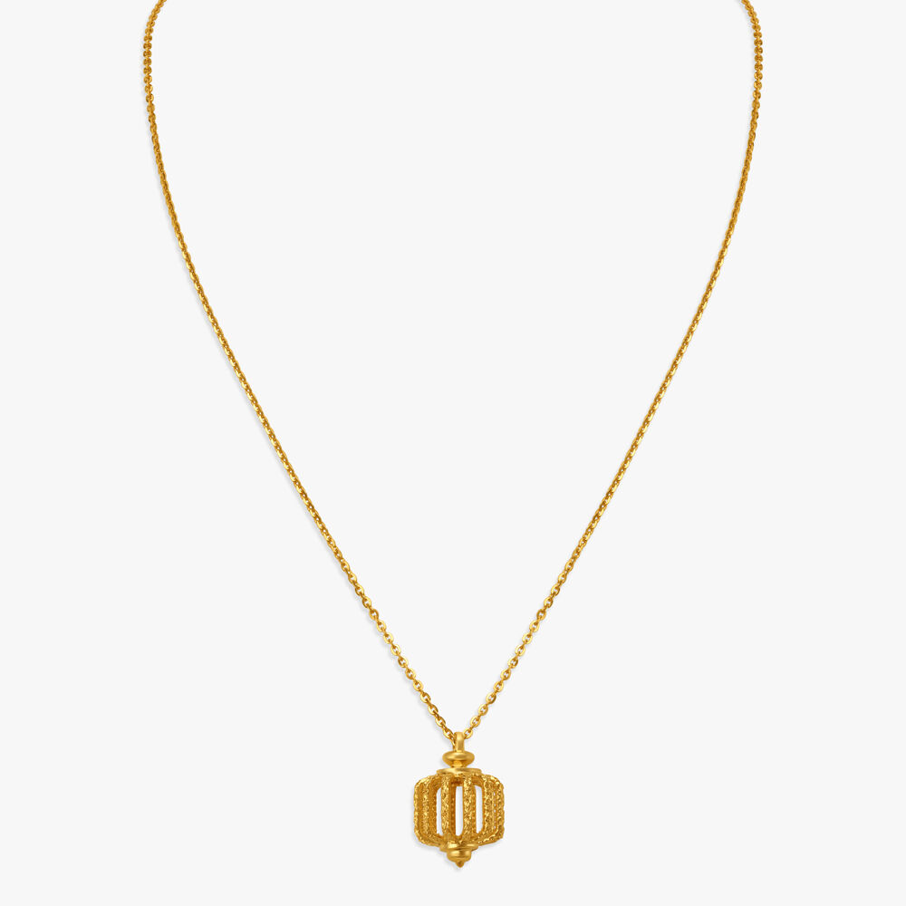Buy Powerful Gada Pendant with Chain at Best Price | Tanishq US